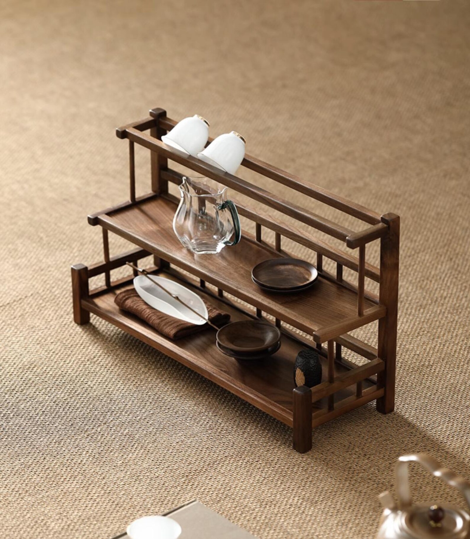 Walnut Woden Tea Tools Rack - Etsy