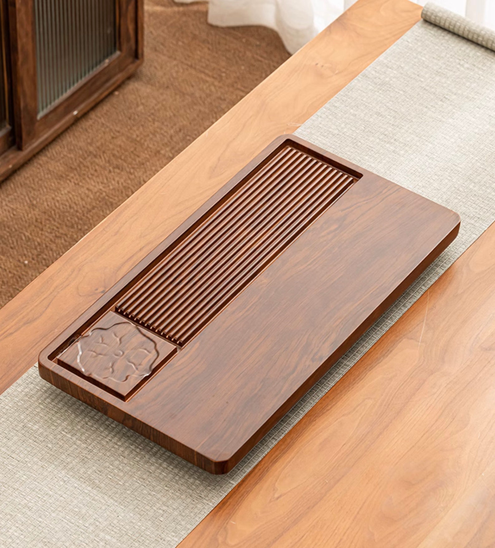 Wooden Tea Tray, 3 Different Sizes Available, Kung Fu Tea - Etsy