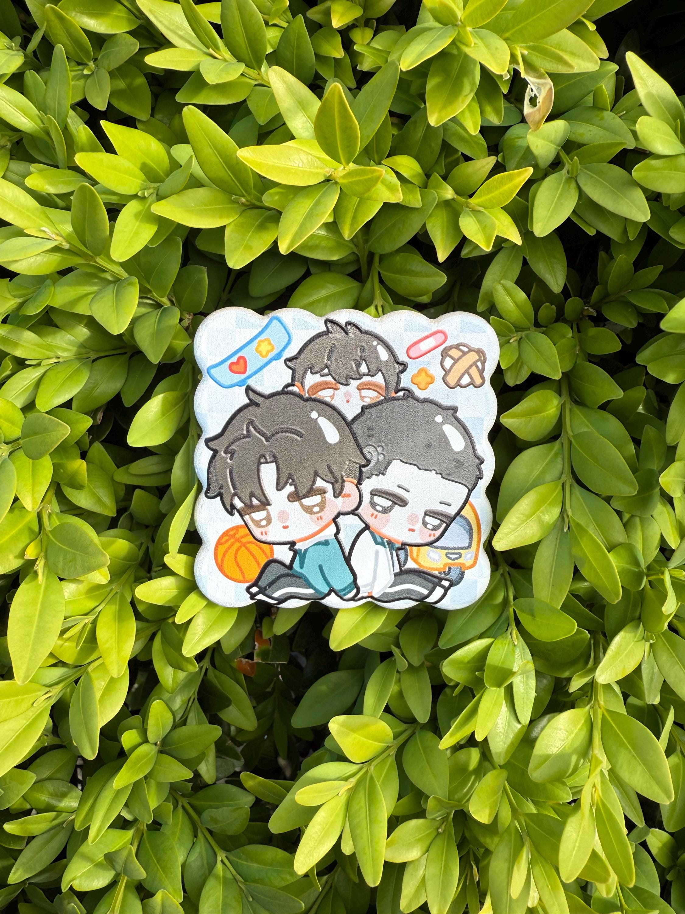 Danmei Embossed Pins! I Can Do It, Wait for Me After School, Run Wild ...