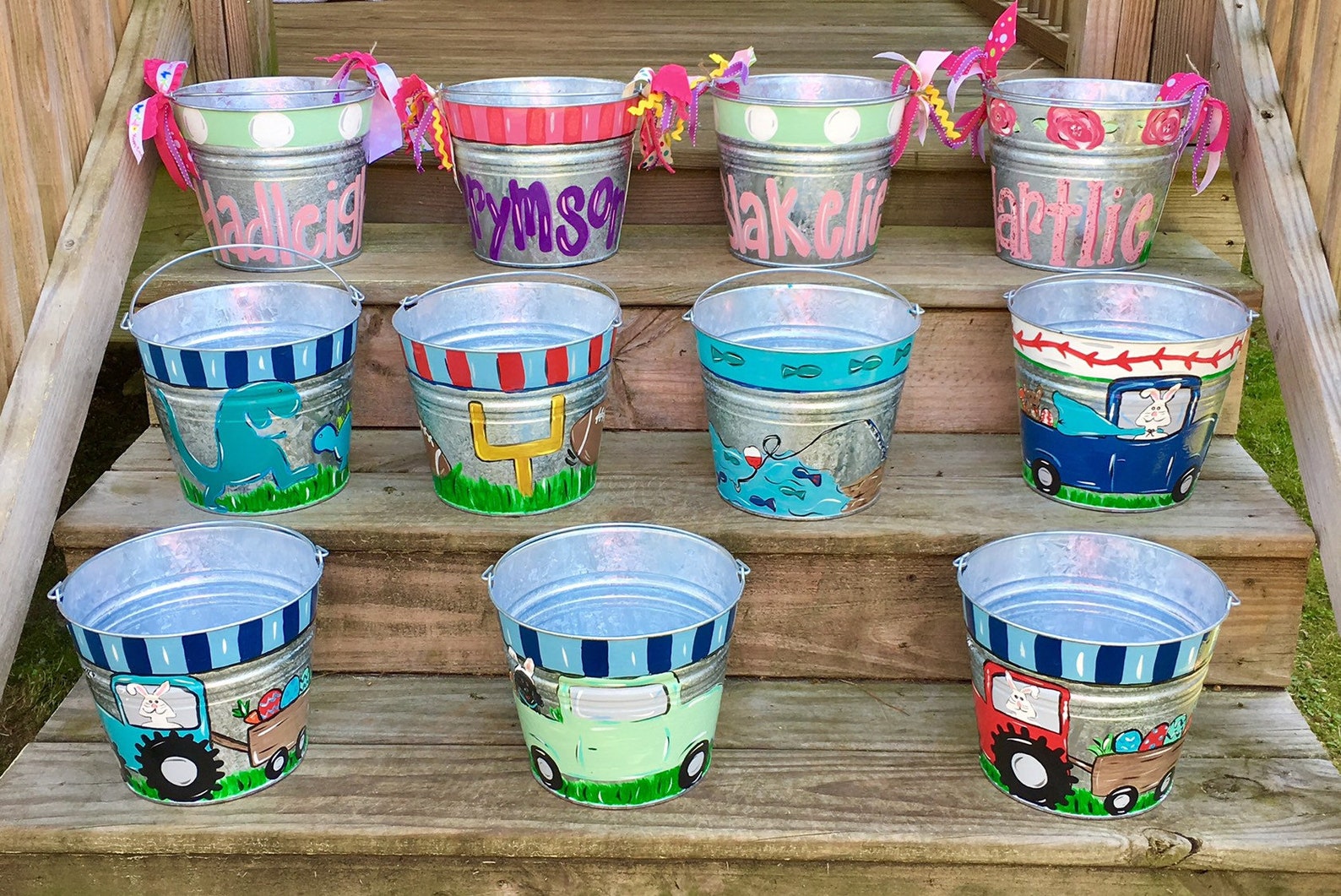 Easter Buckets - Etsy