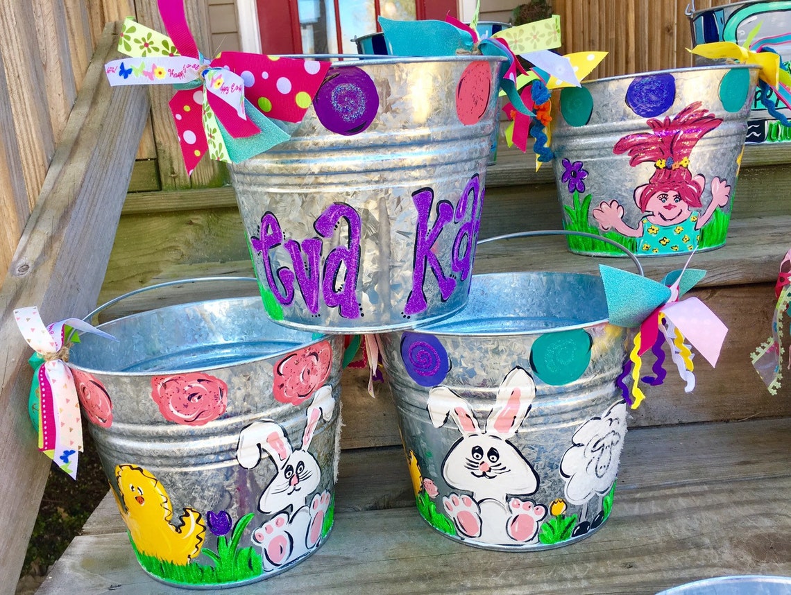 Easter Buckets - Etsy