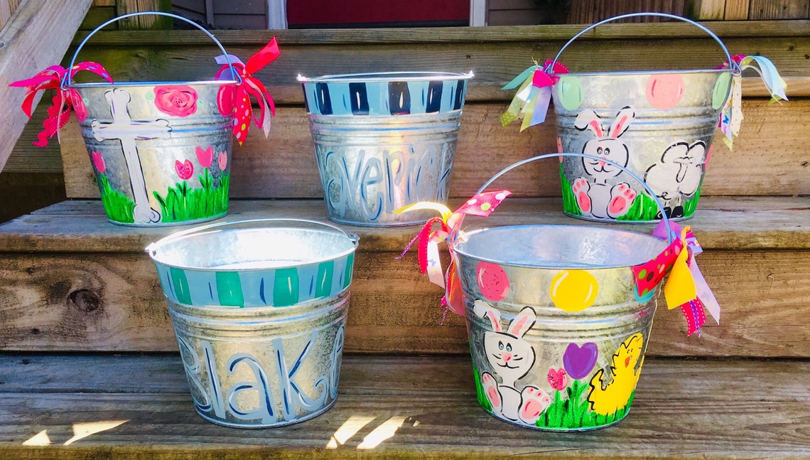 Easter Buckets - Etsy