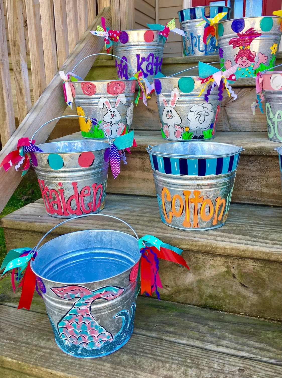 Easter Buckets - Etsy