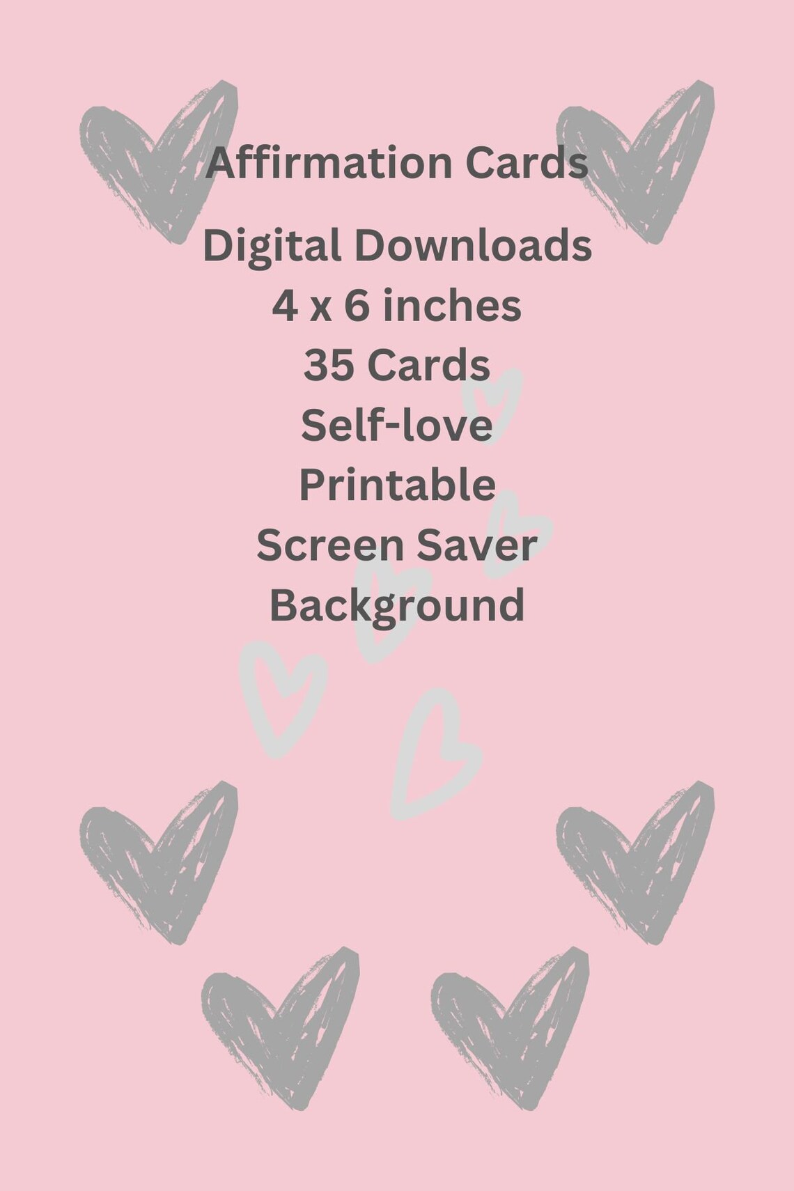 Affirmation Cards for Empowering Teens & Young Adults Digital Download ...