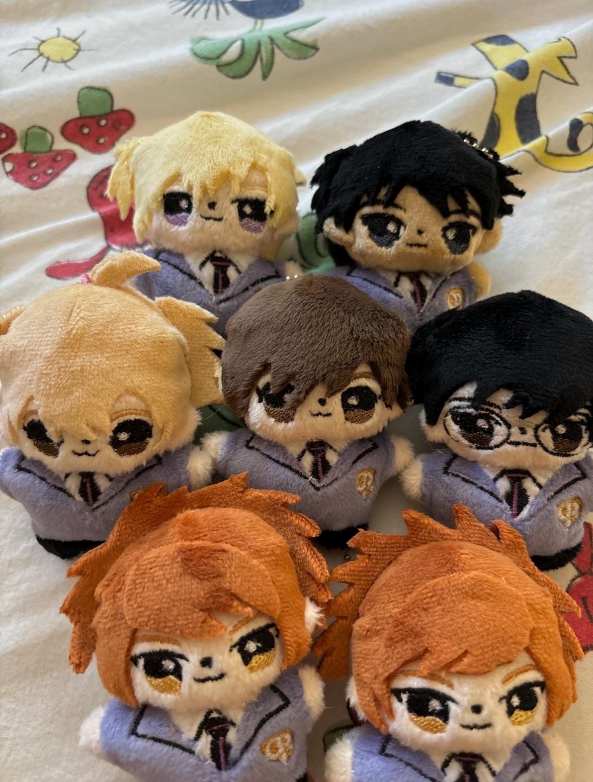 Ouran High School Host Club Plush Keychain handmade - Etsy
