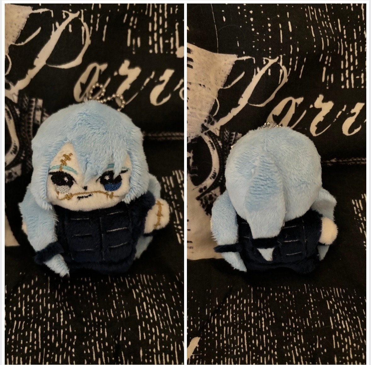 Jujutsu Kaisen Plush Keychain handmade - Etsy