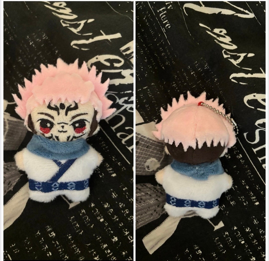 Jujutsu Kaisen Plush Keychain handmade - Etsy