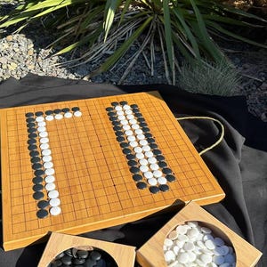 IN STOCK Go Game Board, Handcrafted Chinese Go, Family Gift Ides ...