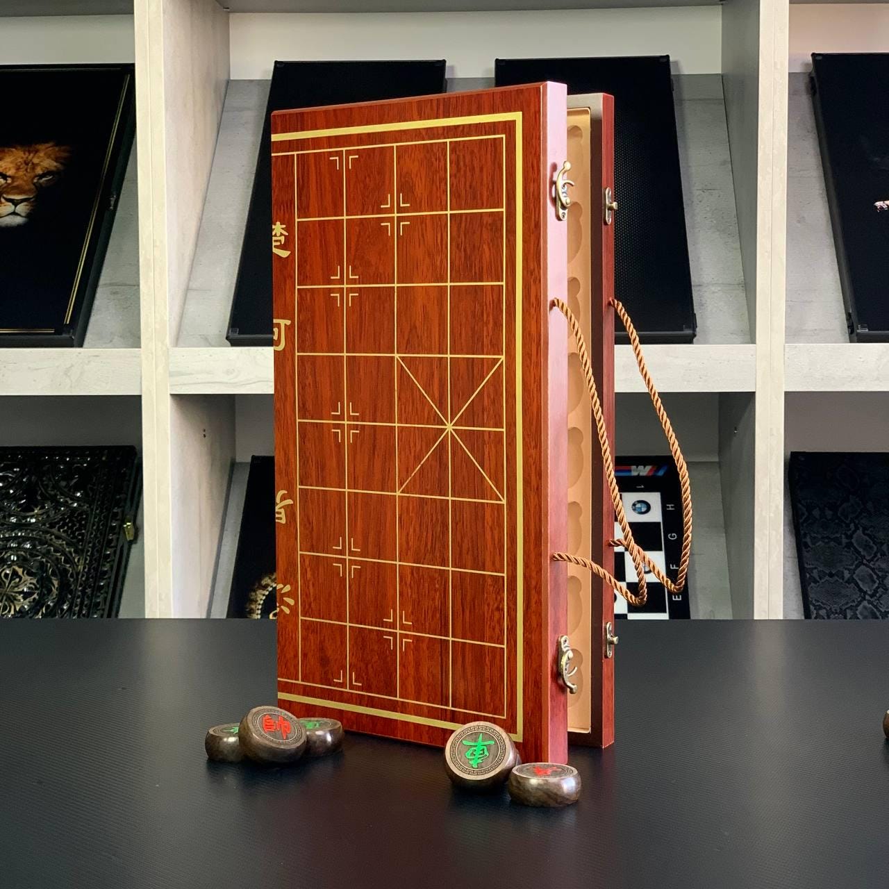 Traditional Chinese Chess Set (xiangqi) – Authentic Strategy Board Game ...