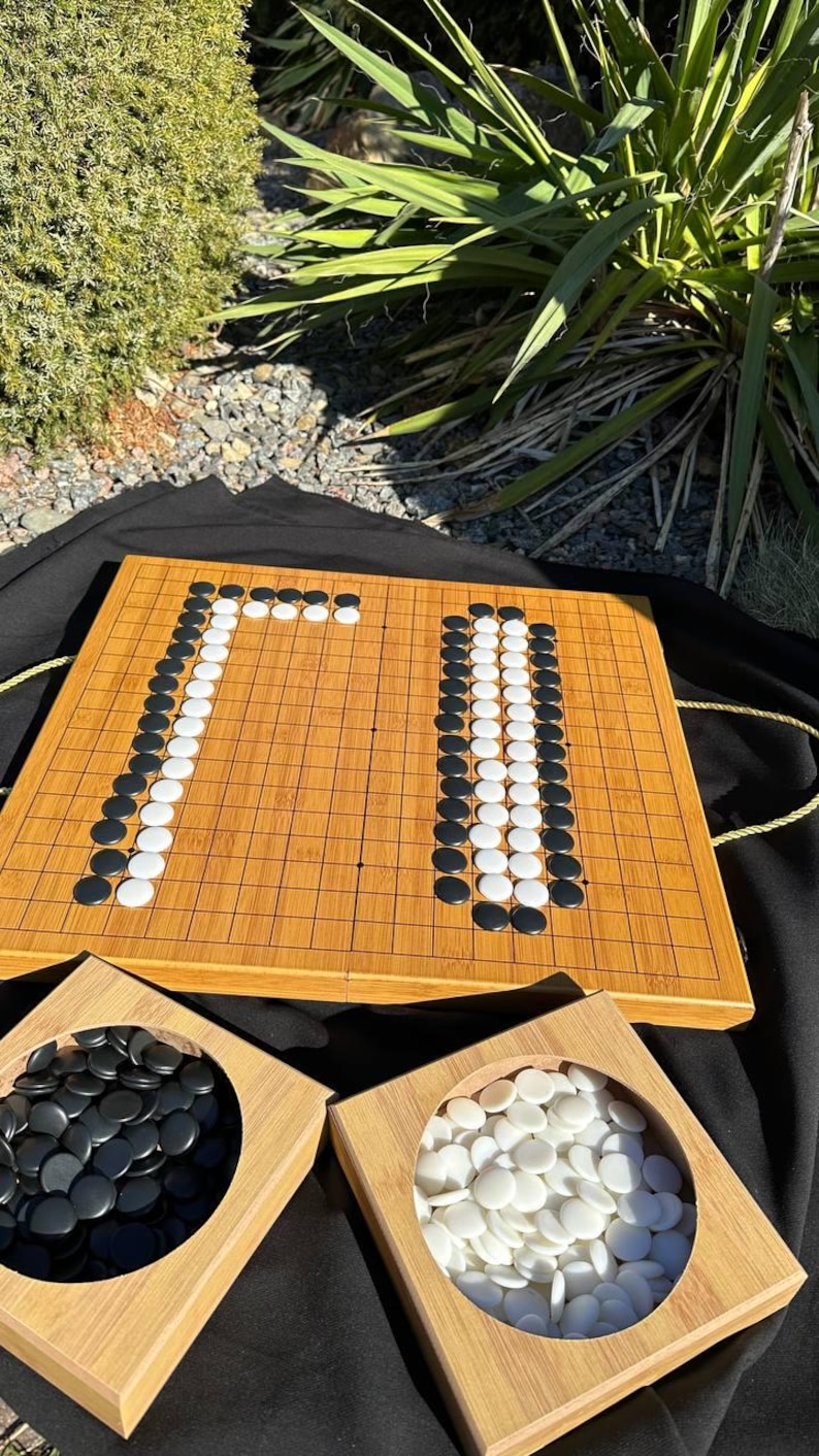 IN STOCK Go Game Board, Handcrafted Chinese Go, Family Gift Ides ...