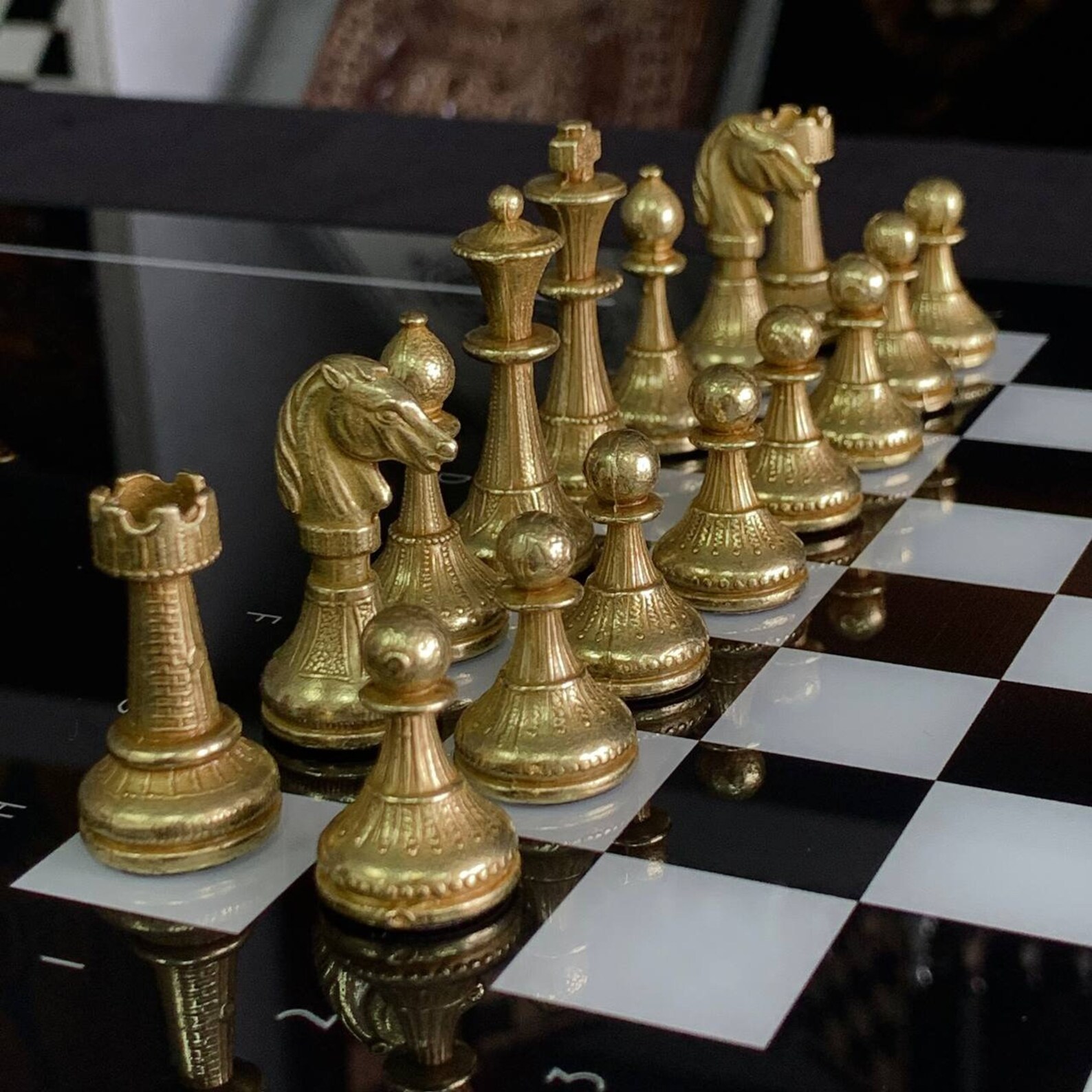Exclusive Glass Backgammon&chess Set, Game Board, Backgammon and Chess ...