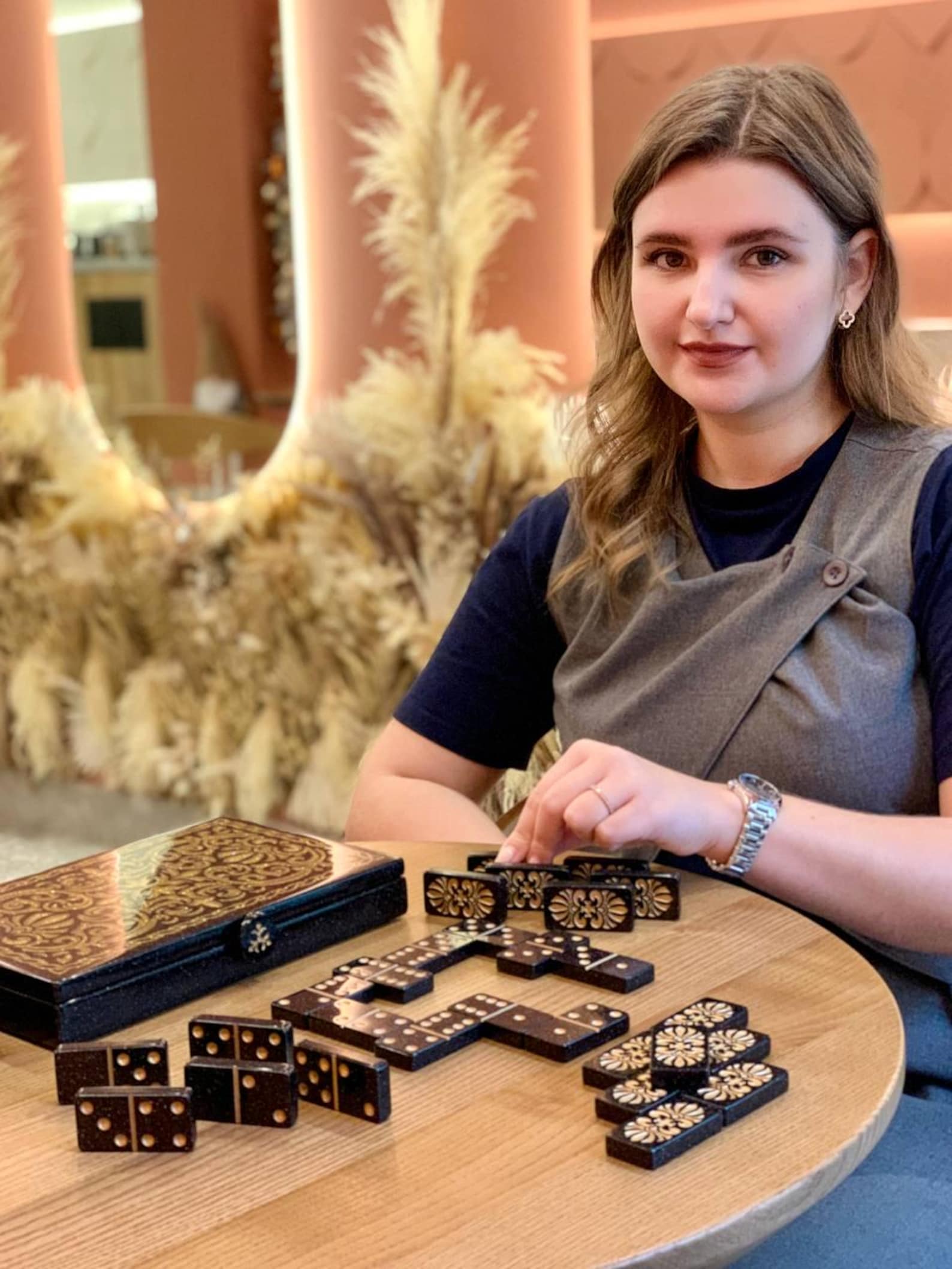 Acrylic Stone&jewelry Resin Dominoes, Tabletop Game, Family Night Game ...