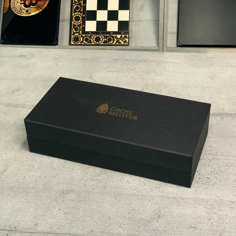 Acrylic Chess Pieces, Premium Gift for Family, Friends, Business ...