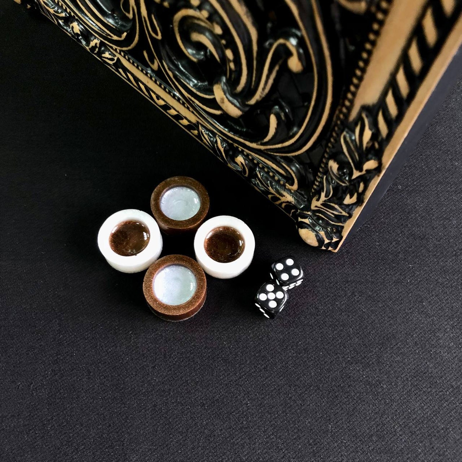 Handcrafted Wooden Backgammon Set Stylized With Sagittarius Zodiac Sign ...