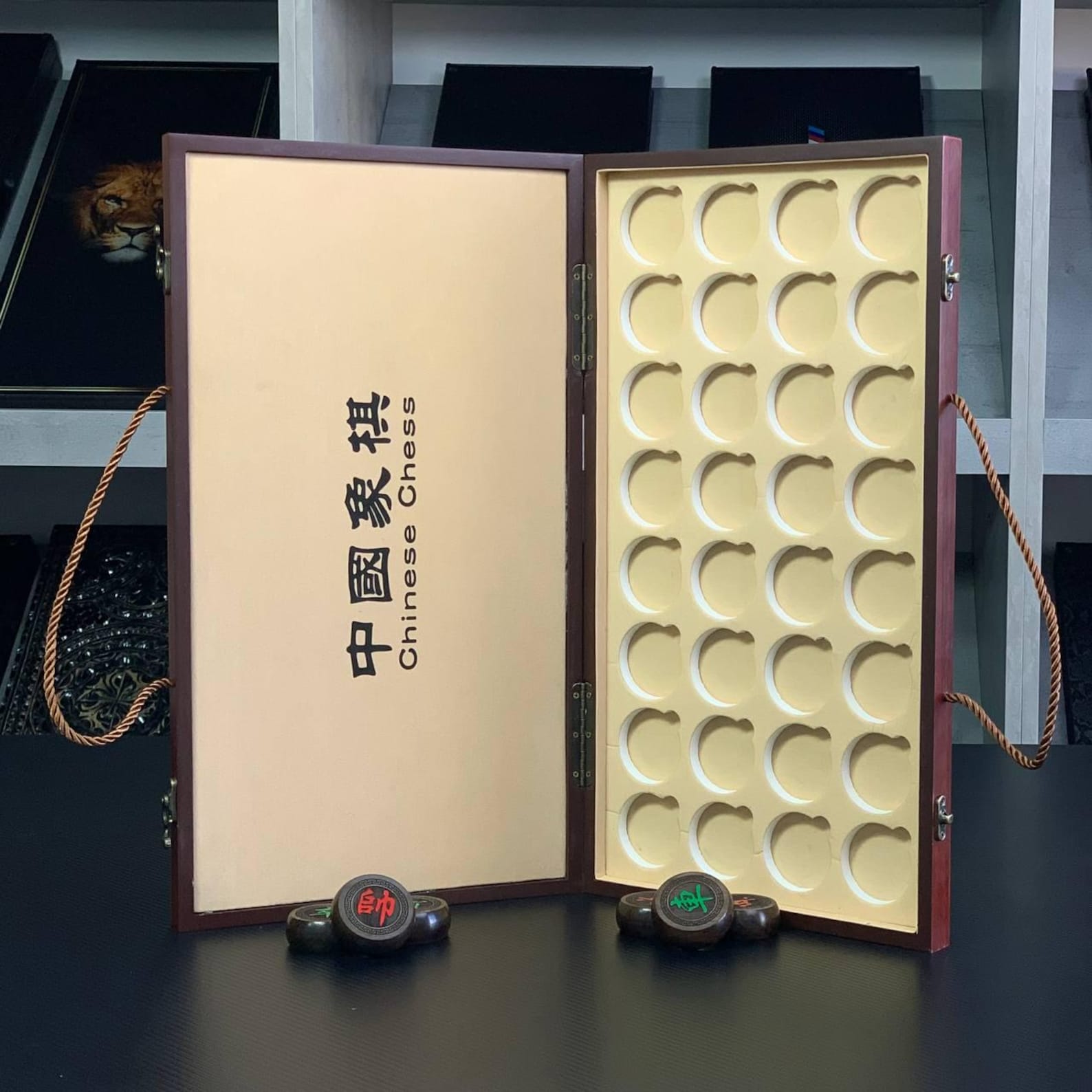 Traditional Chinese Chess Set (xiangqi) – Authentic Strategy Board Game ...