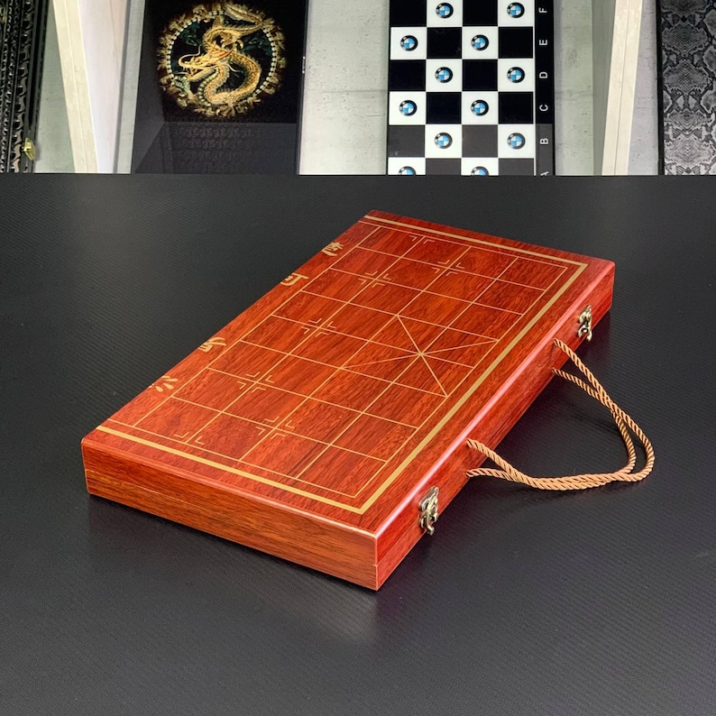 Traditional Chinese Chess Set (xiangqi) – Authentic Strategy Board Game ...
