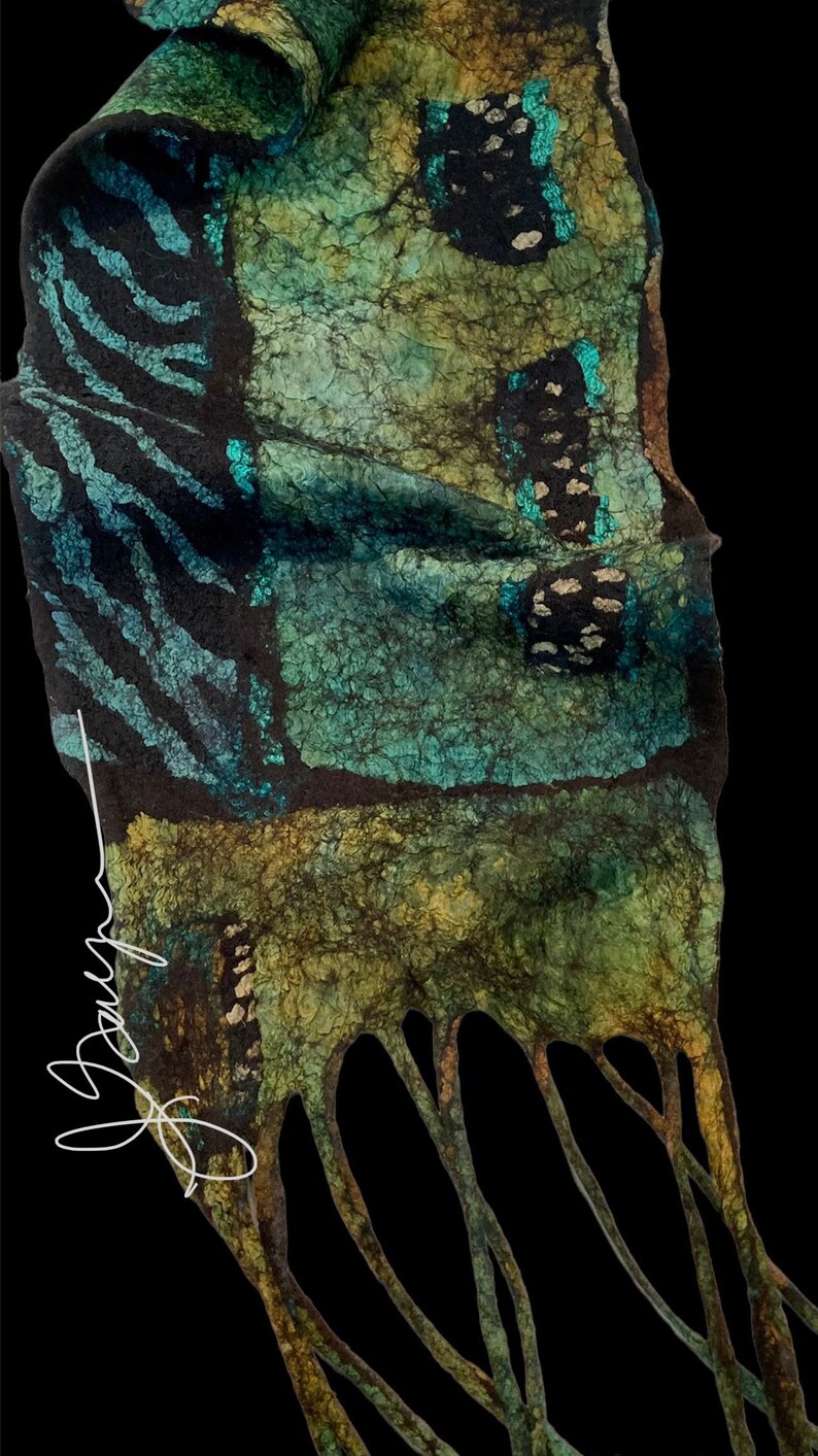 Nuno Felted Scarf - Etsy