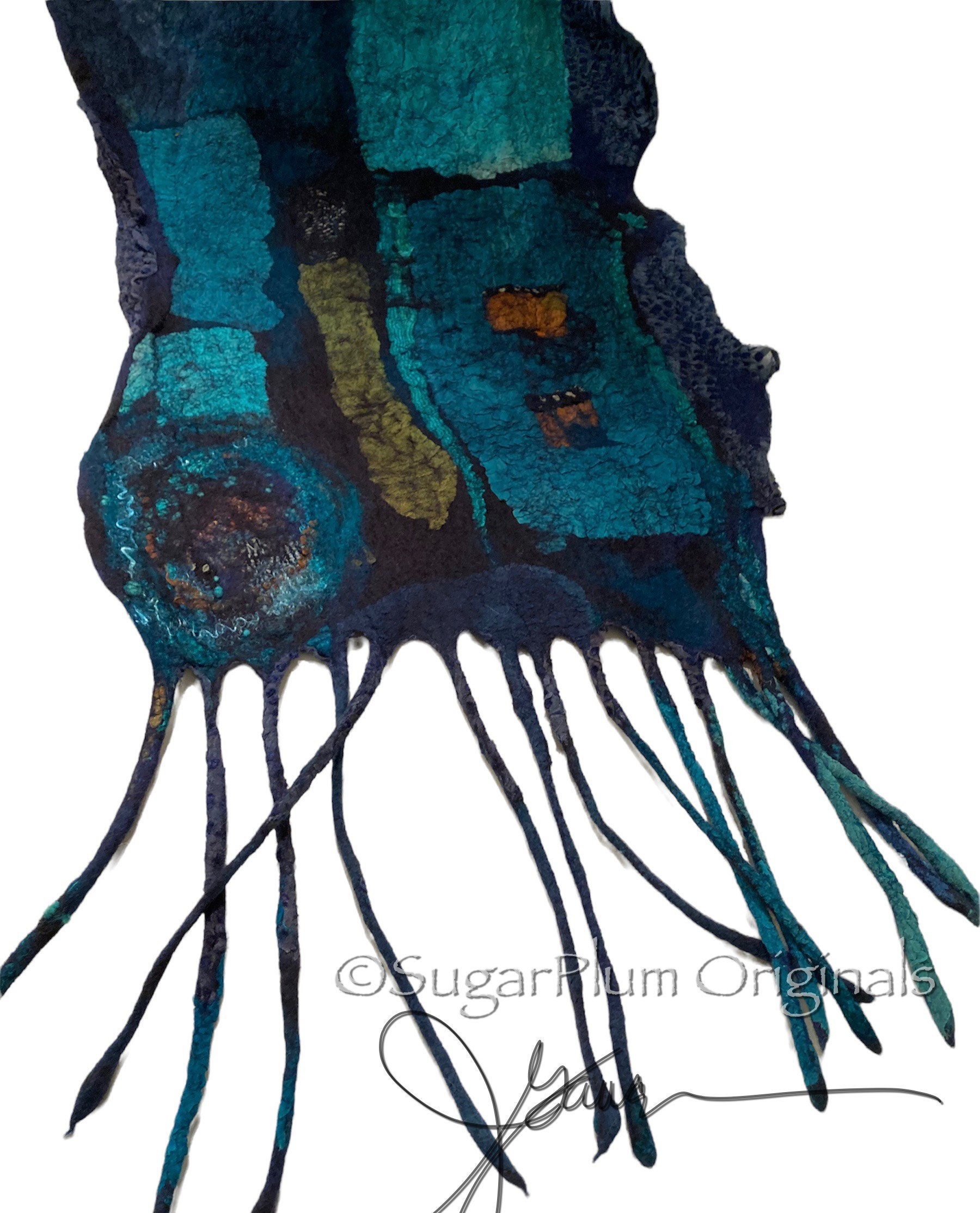 Nuno Felted Scarf - Etsy