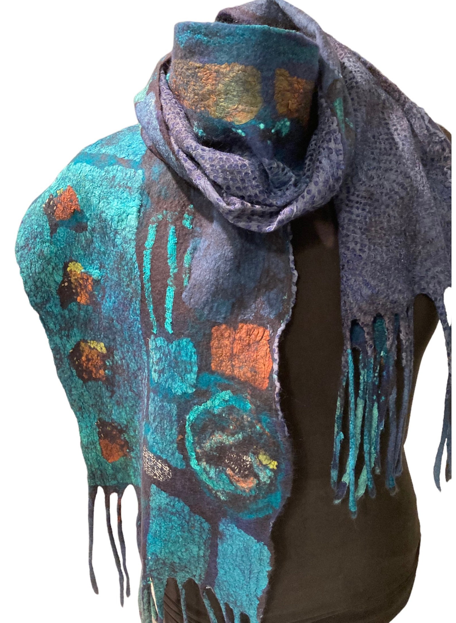 Nuno Felted Scarf - Etsy