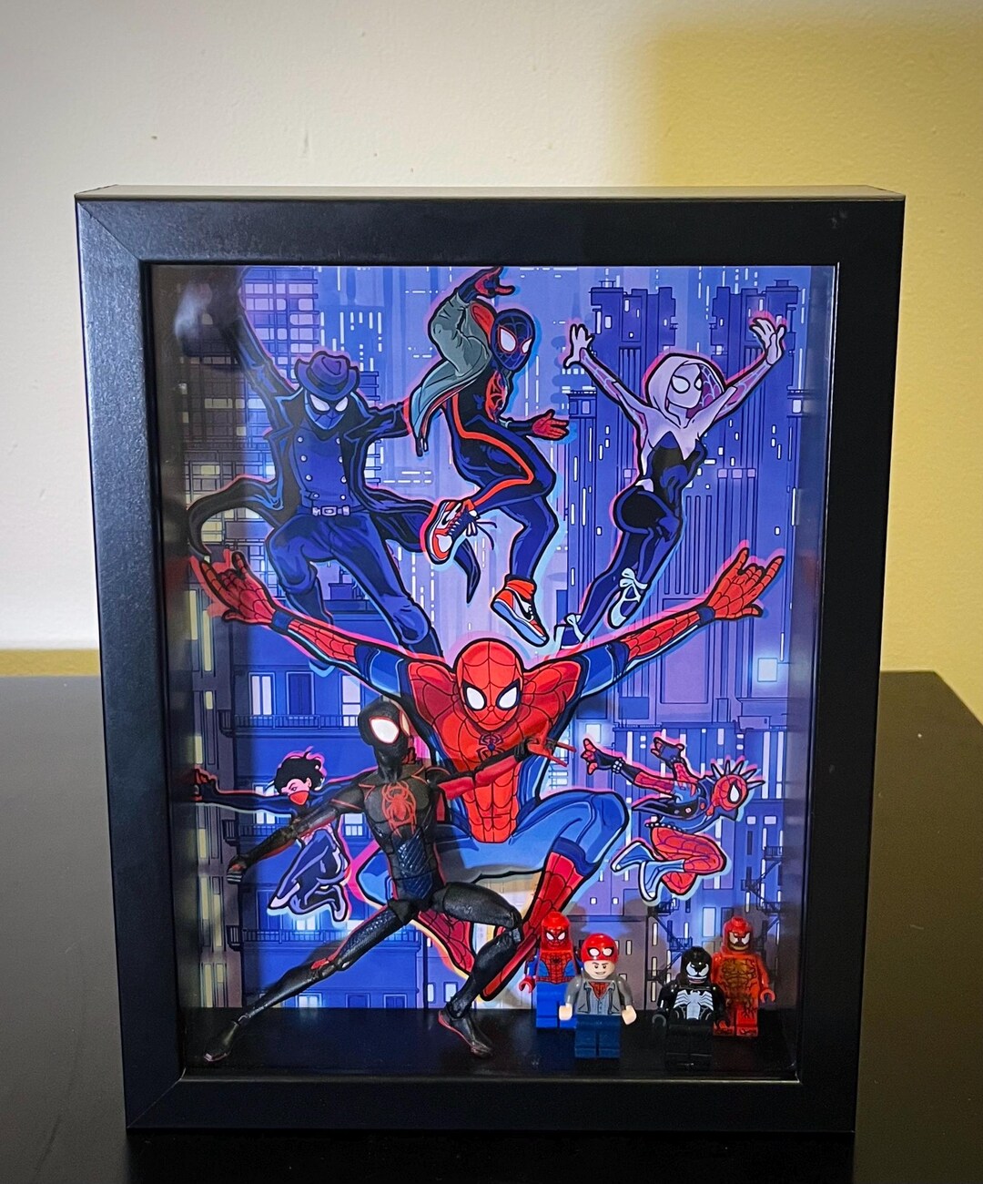 Marvel Shadowbox Wall Art (read Description) - Etsy