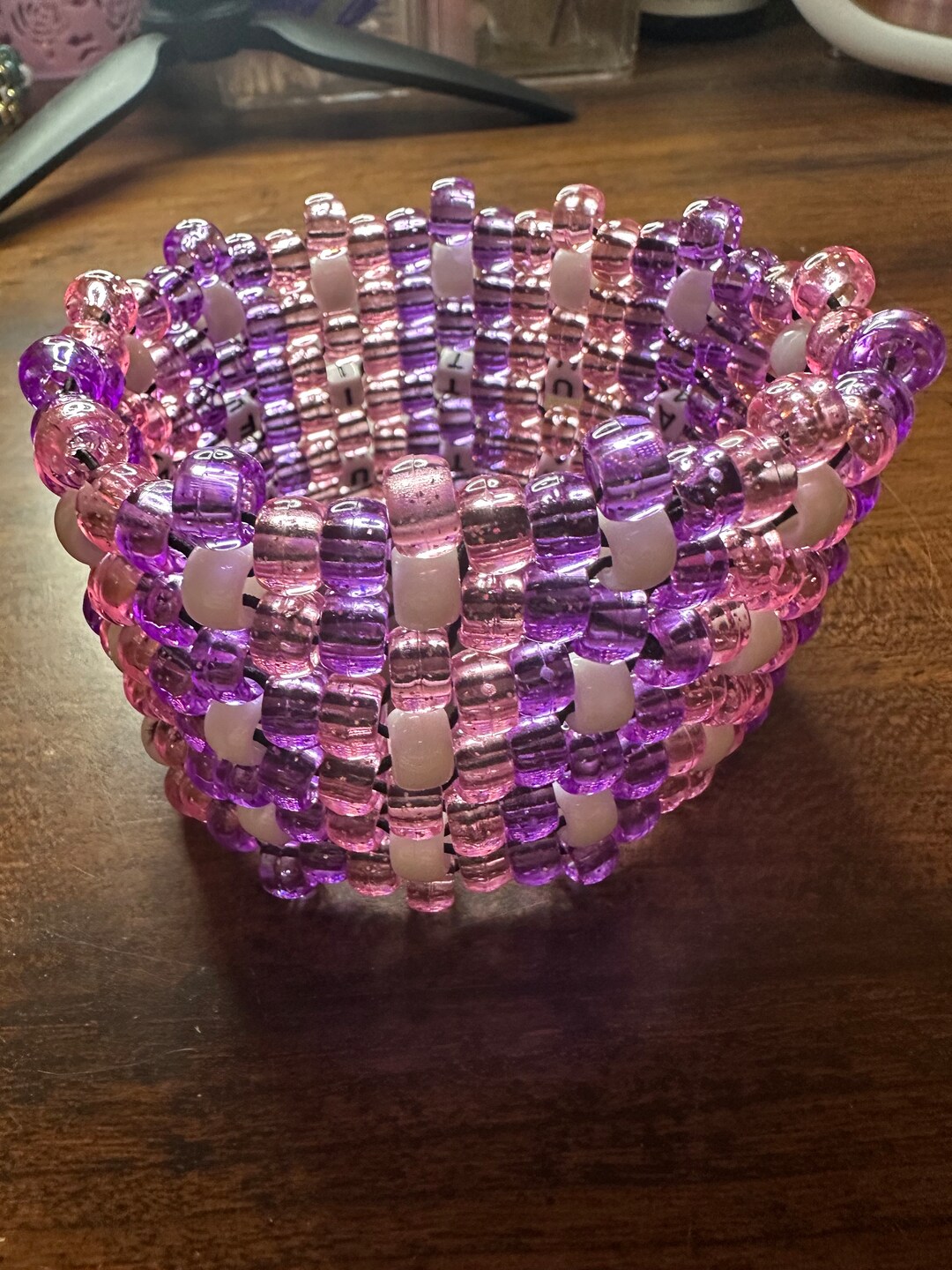 Beautiful Creatures Kandi Flower Cuff - Etsy