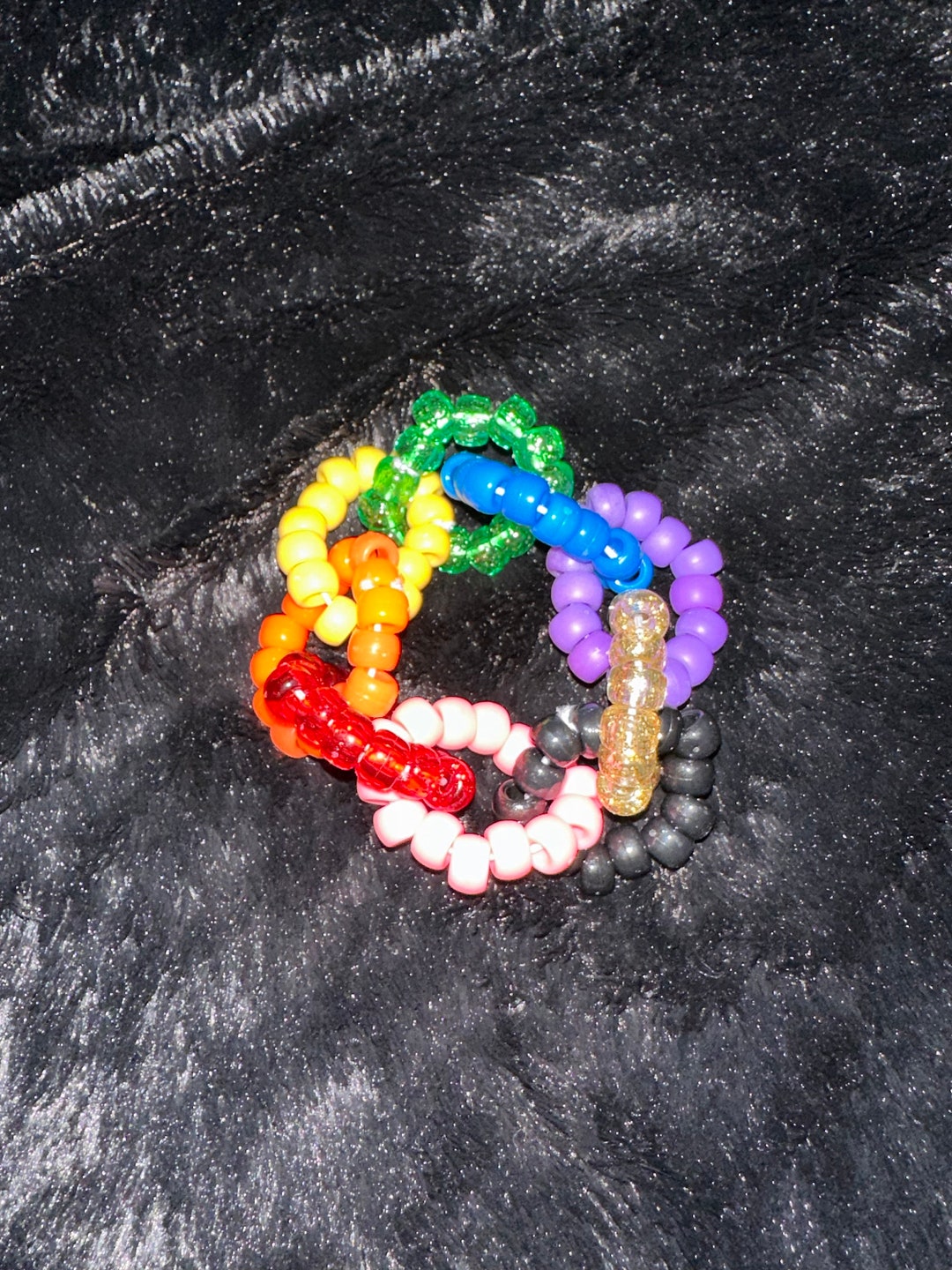 Kandi Chain Cuffs - Etsy