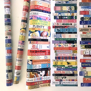 Ideal Bookshelf Wrapping Paper - Etsy
