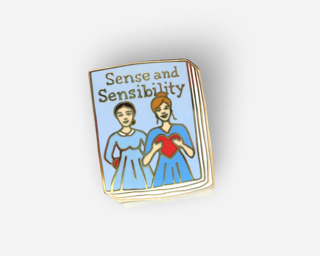 Book Pin: Sense and Sensibility - Etsy