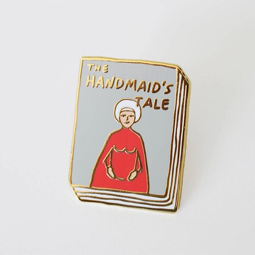 Book Pin: the Handmaid's Tale - Etsy