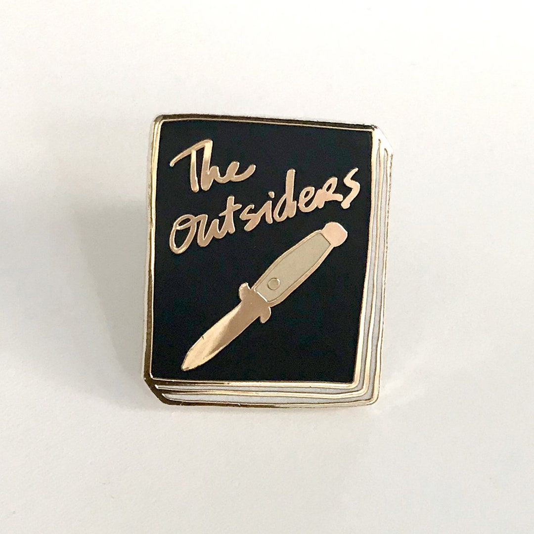 Book Pin: the Outsiders - Etsy