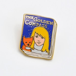 Book Pin: the Golden Compass - Etsy