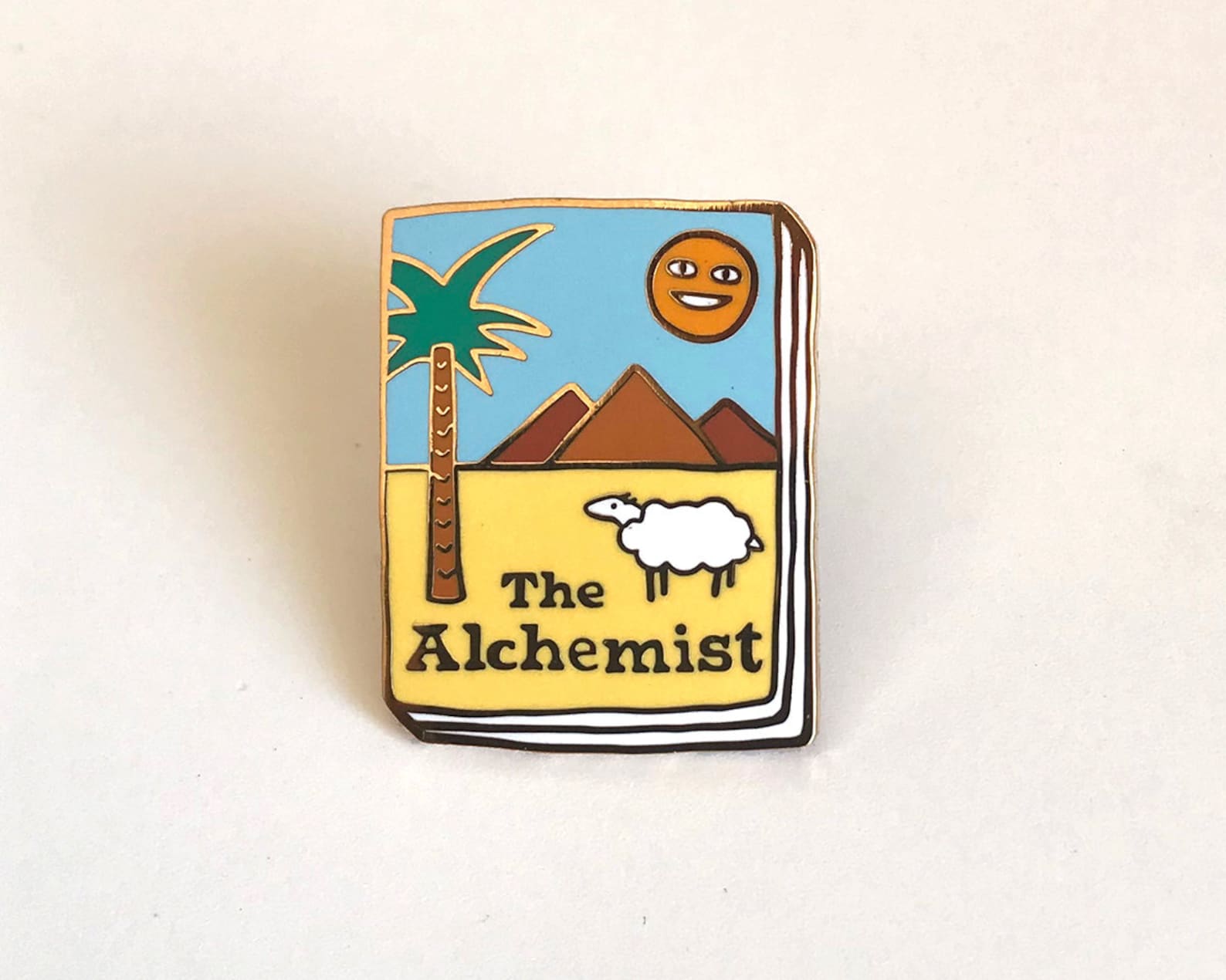 Book Pin: the Alchemist - Etsy