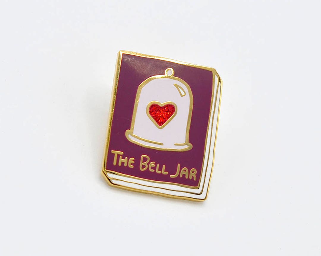 Book Pin: the Bell Jar - Etsy