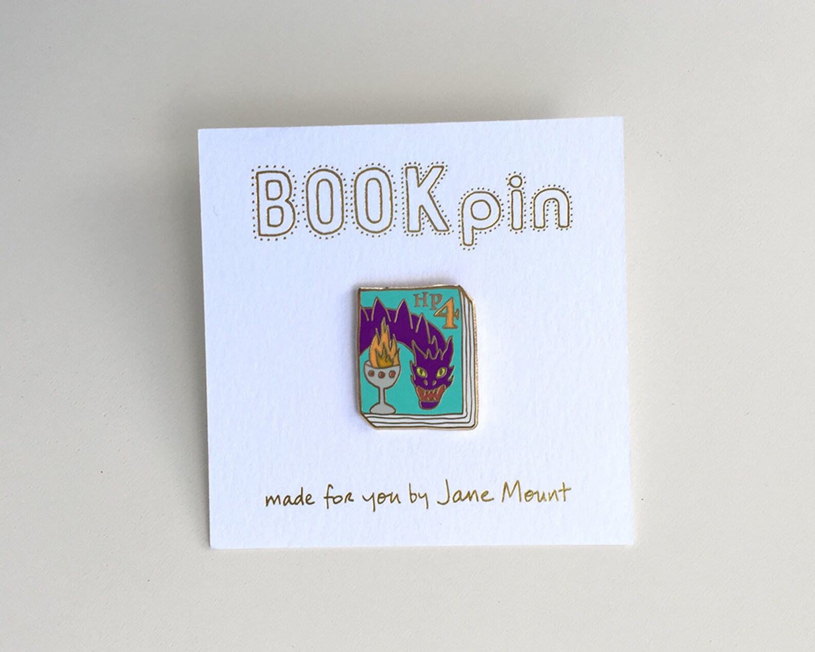 Book Pin: HP 4 - Etsy UK