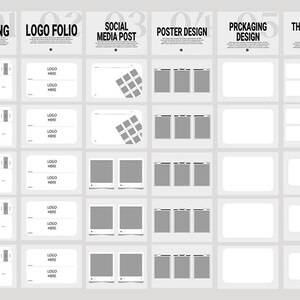 Graphic Design Portfolio Template 38 Pages Fully Customizable Digital ...