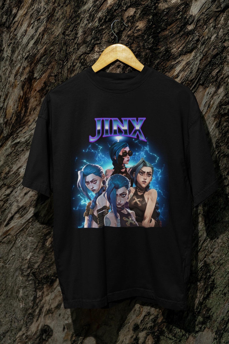 Arcane Jinx Tshirt Arcane Merch Arcane Hoodie Arcane Vi,Jayce Arcane ...