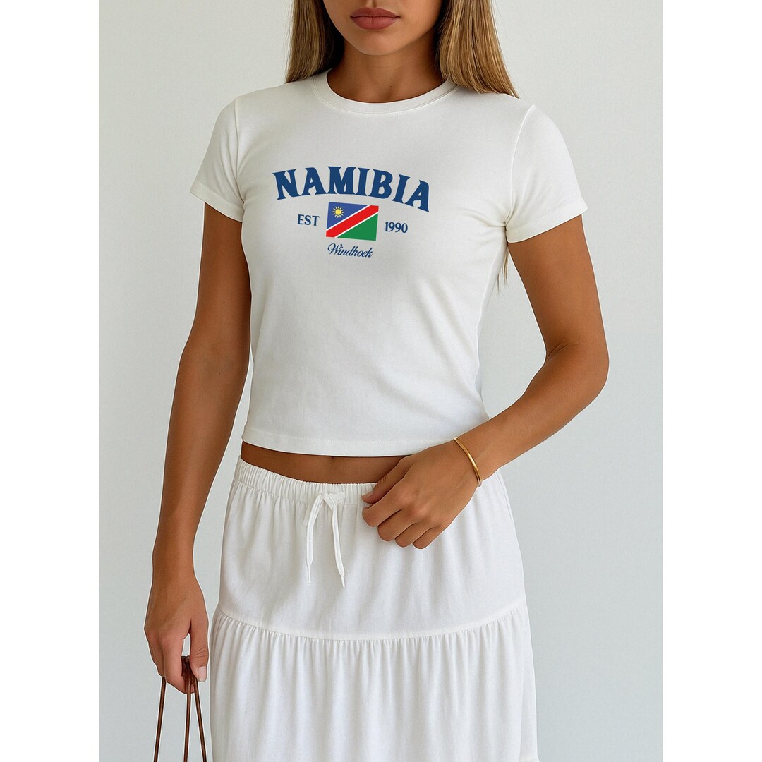Namibia Y2K Tshirt, 2000s Clothing- Namibia Vintage, Namibia Shirt ...