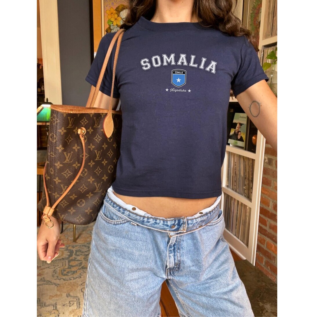 Somali Tshirt-soomaaliya-somali Shirt-vintage 2000s 90's Baby Tee ...