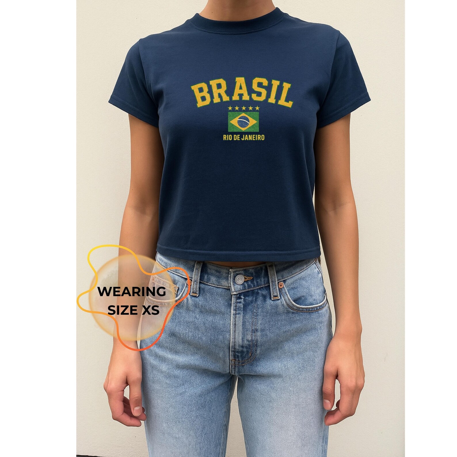 Y2k Brazil Baby Tee- Brazil Jersey Y2k - Flagshirt-flag Shirte- Y2k ...