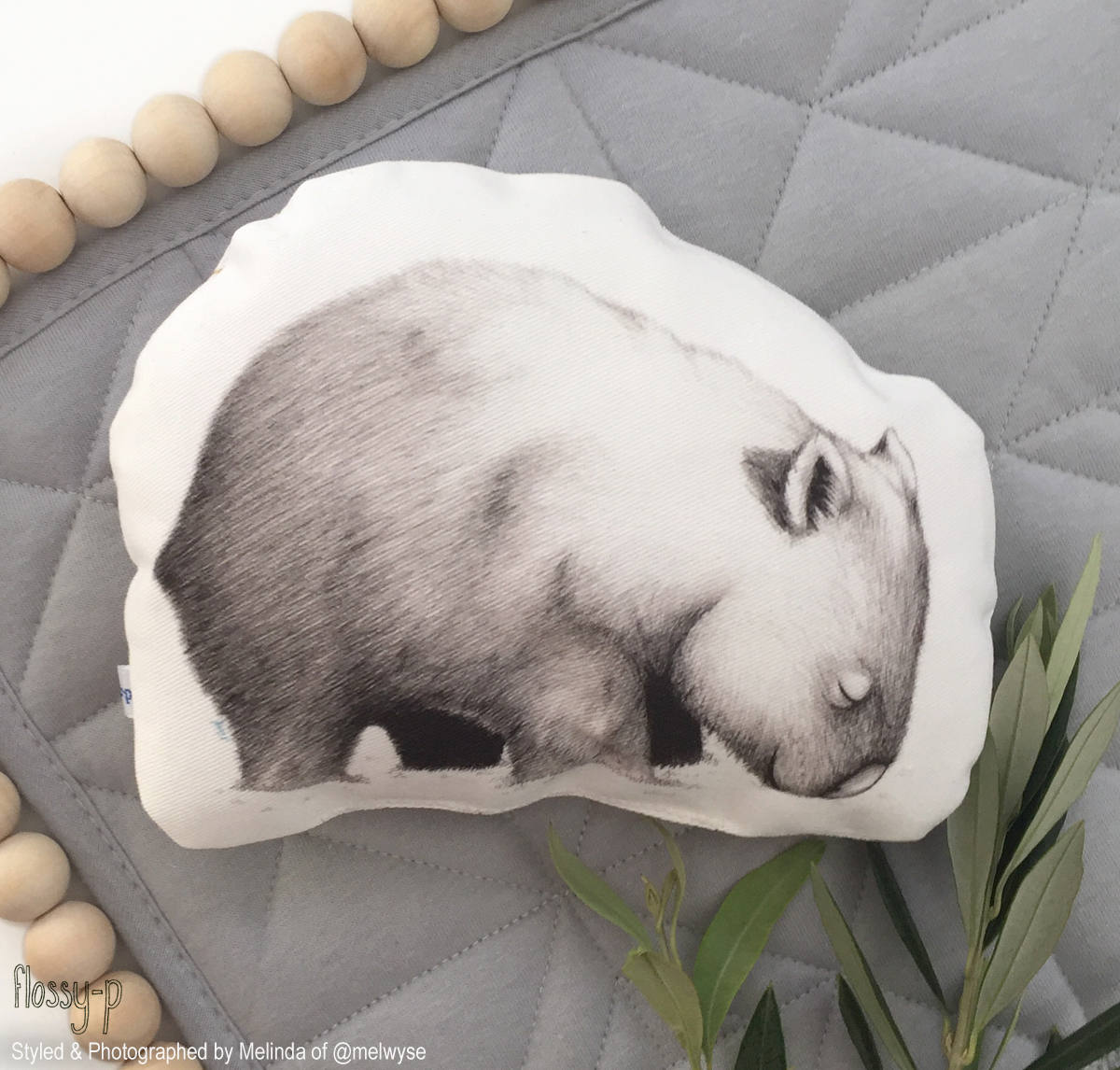 Wombat Stuffie Baby Size. Softie Plush Soft Toy Australian | Etsy