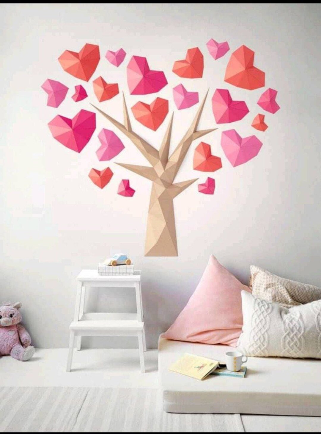 Treeheart of Life Papercraft Sculpture, Printable 3D Puzzle, Papercraft ...