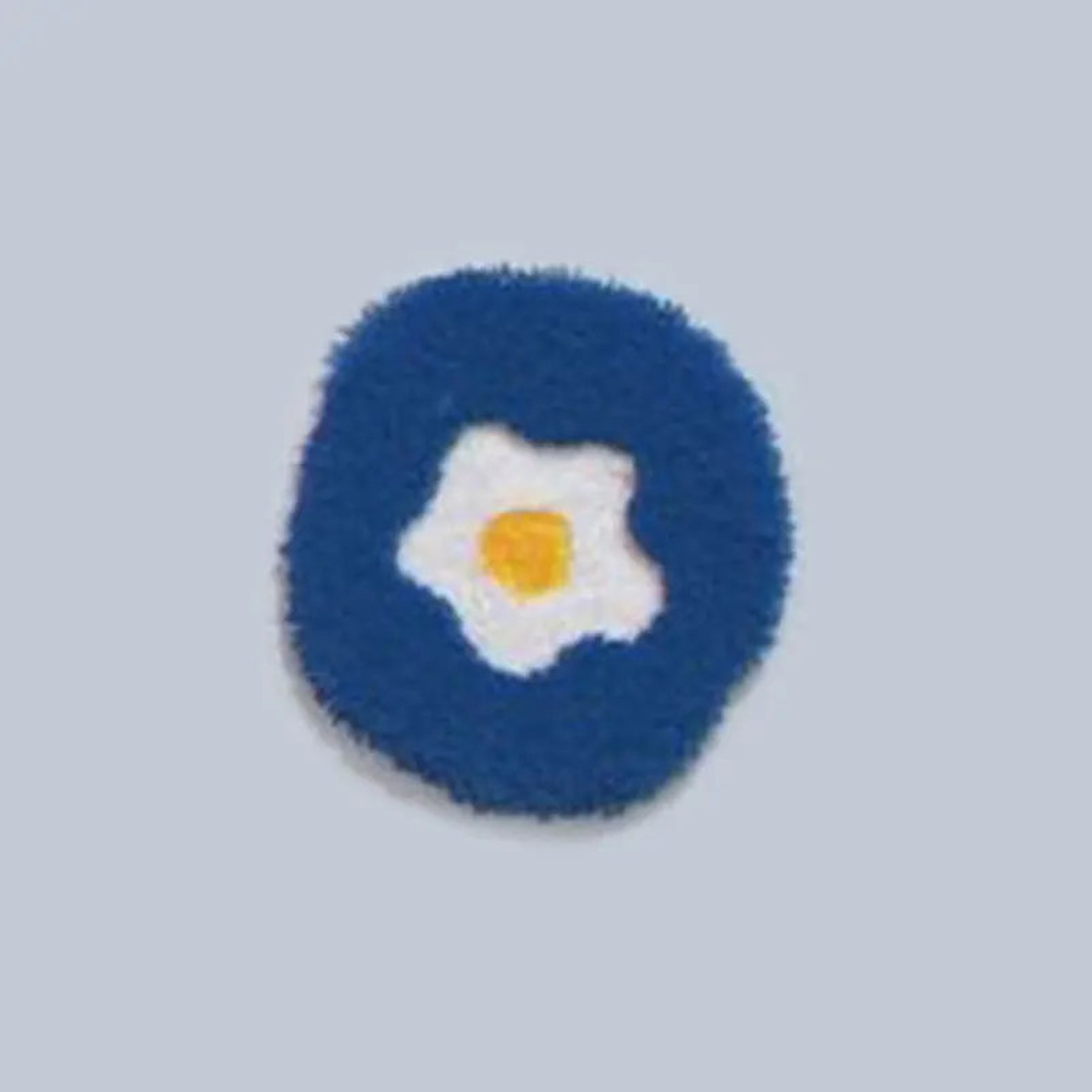 DIY Needlework Wool Poke Embroidery Kit Yarn Coaster Punch Needle ...