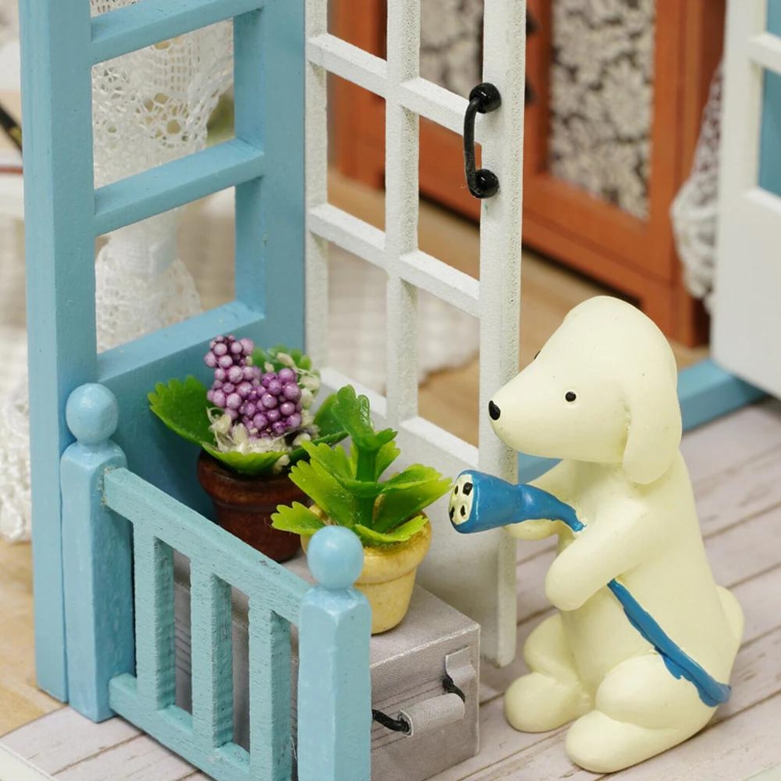DIY Miniature Kit Realistic Mini 3D Wooden House Room Craft With ...
