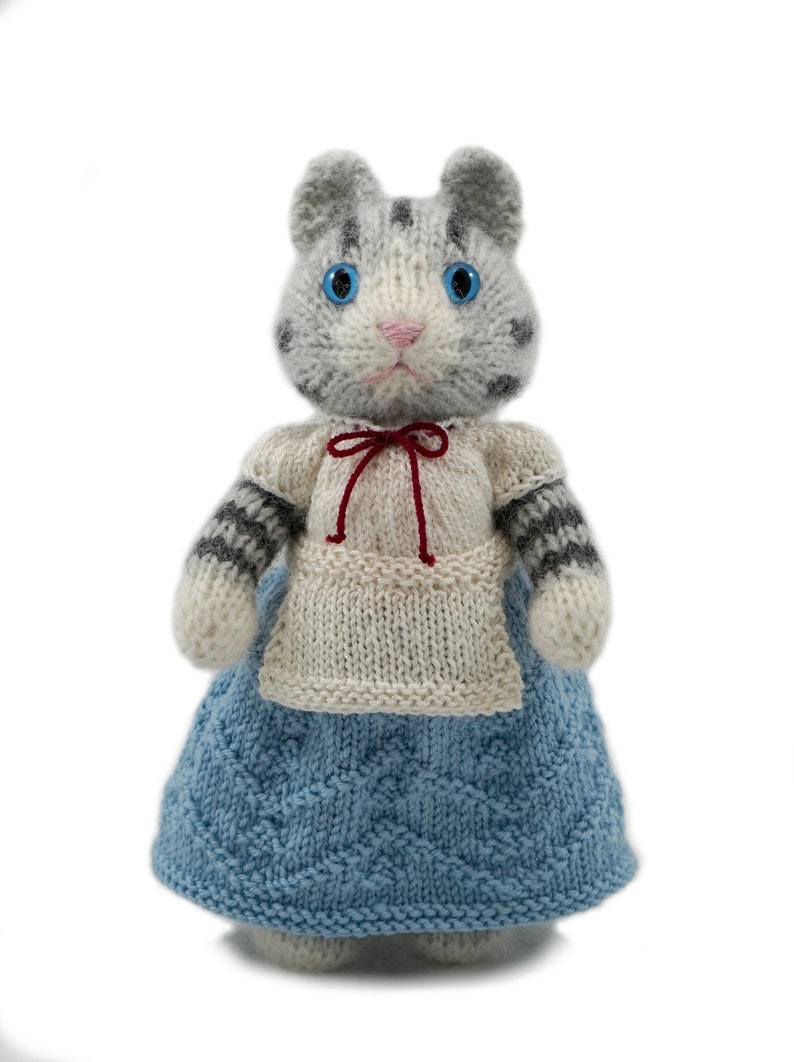 Tabby Cat Knitting Pattern PDF - Etsy