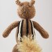 Chipmunk Knitting Pattern - Etsy
