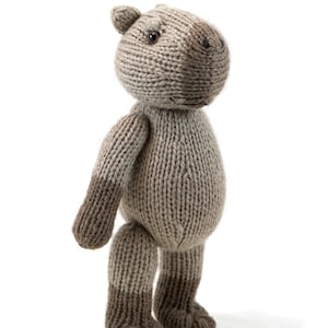 Happy Capybara Knitting Pattern PDF File - Etsy