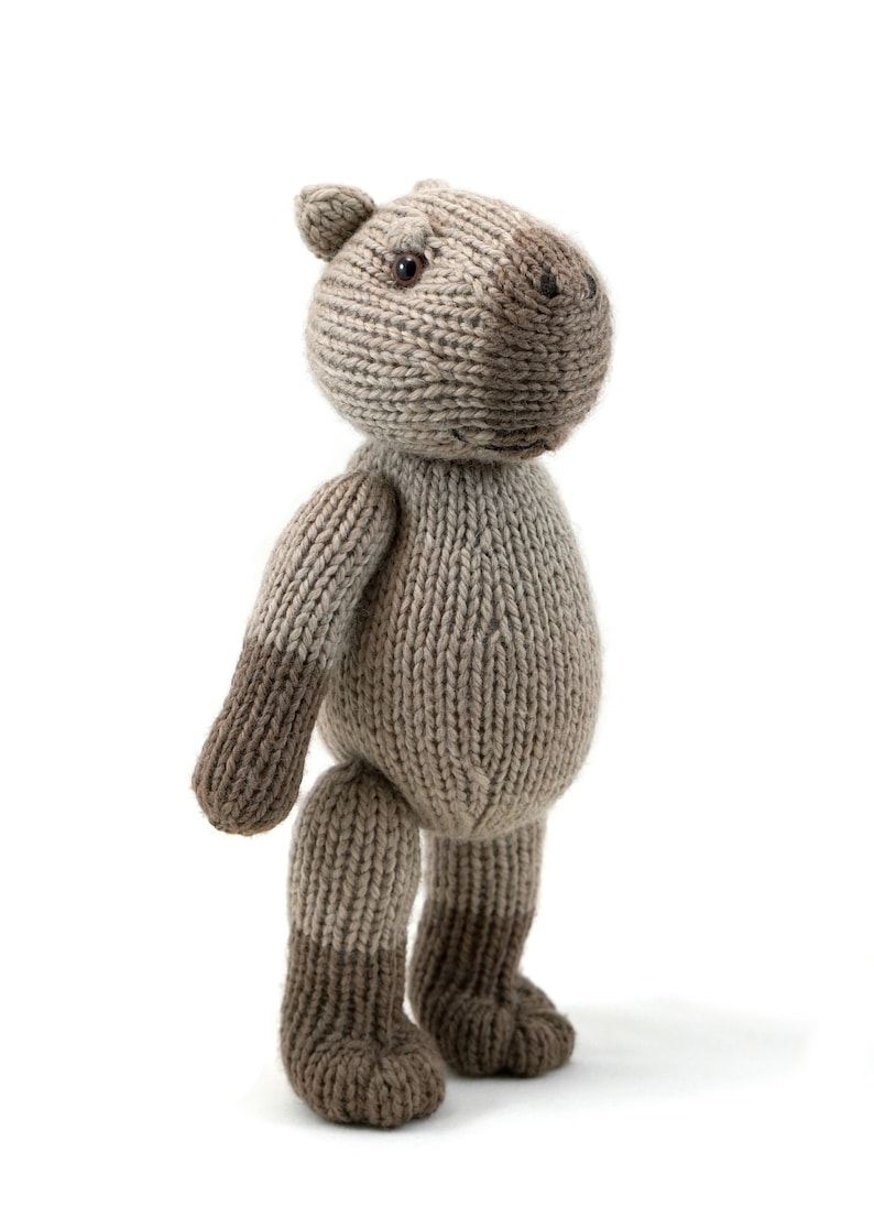 Happy Capybara Knitting Pattern PDF File - Etsy Singapore