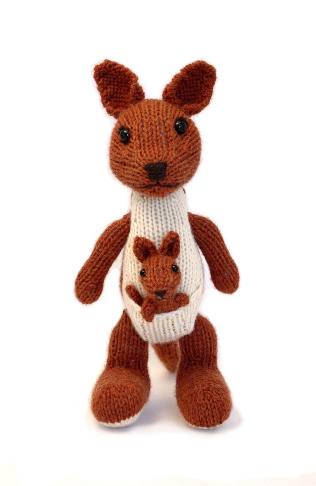 Kangaroo and Joey Knitting Pattern - Etsy