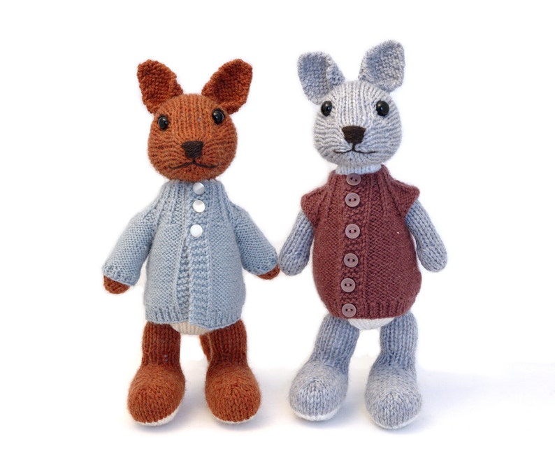Kangaroo and Joey Knitting Pattern - Etsy