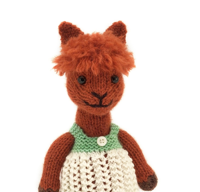 Alpaca Knitting Pattern - Etsy